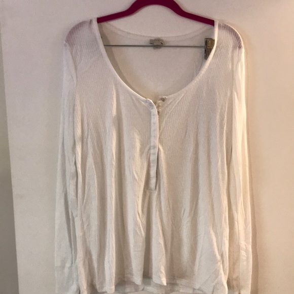 hinge | Tops | Cute White Button Down | Poshmark
